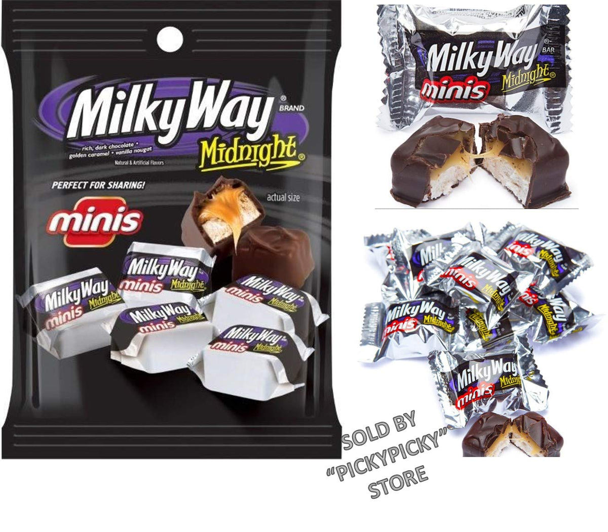 Milky Way Midnight Minis, 2.9 Oz (1 Pack)| Summit Shope