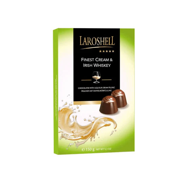 Laroshell Irish Cream Filled Chocolate 5.2oz Box| Summit Shope